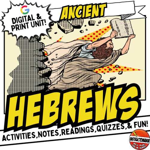 Ancient Hebrews Social Studies Unit l Ancient Civilizations Lesson ...