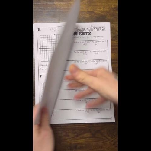 Algebra 1 Graphing Systems of Inequalities Fun Activities | Coloring ...