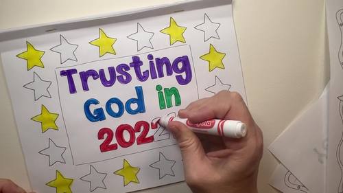 Trusting God for the New Year - A Bible Study for 3rd-5th Grades