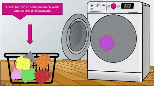 Lava la Ropa | PowerPoint Interactivo | NO PRINT by COMUNI-K-TECH