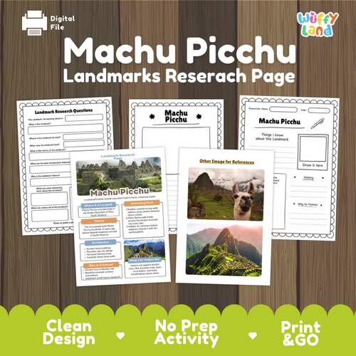 Machu Picchu Research Project | Inka Empire History & South America ...