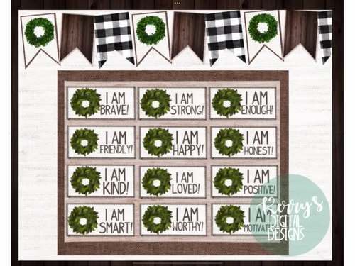 Woodland Animals Affirmation Station Posters, Self Confidence, Self Esteem