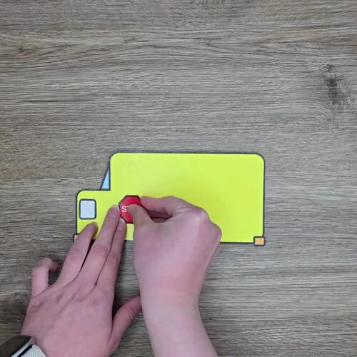School Bus Craft Template by Crafts Laughs And Learning | TPT