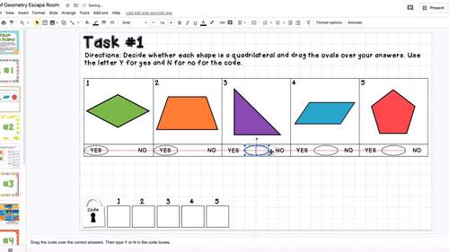 2nd Grade Digital Escape Room: Geometry | Distance Learning by Kristin ...