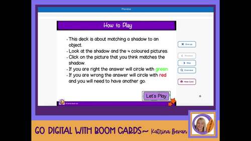 Distance Learning Boom™ Cards: Shadow Match- Halloween Edition by ...
