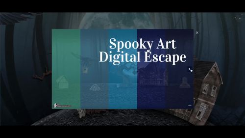 360° Halloween Digital Escape ELA & Art: High School ELA Digital Escape ...