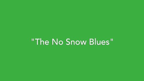 The No Snow Blues for Two-Part/Unison Voices with Digital Backing Track