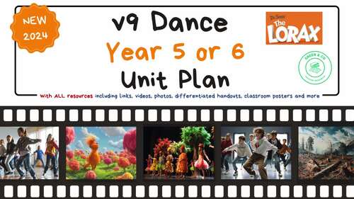 Year 5 or 6 Dance Australian Curriculum Unit (Version 9) + ALL RESOURCES