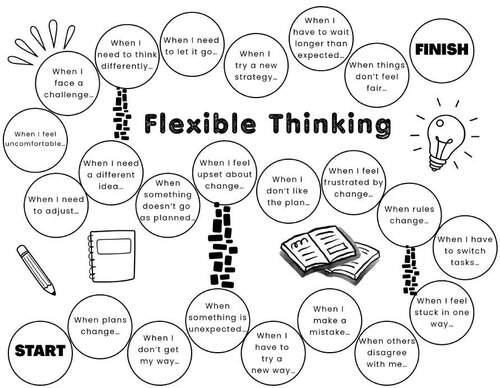Flexible Thinking Game | Coping with Change Activities | EF Game ...
