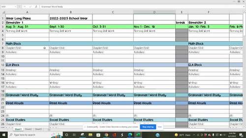 Year Long Planner by Fiftyshadesof4th | TPT