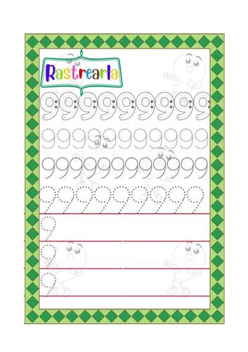 Toddlers Curriculum |Spanish Number "9" Activities by Brainstorm Preschool