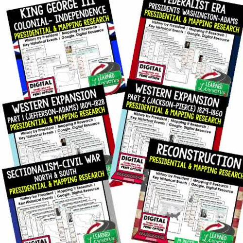 Western Expansion and Conflict Presidential Research and Mapping Google ...