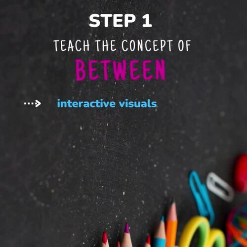 BETWEEN Preposition Boom Cards™ for Speech Therapy-No Prep | Autism ...