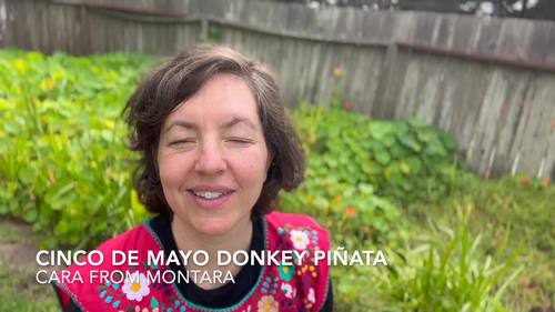 Cinco de Mayo Craft - Mexican Donkey Piñata by Cara from Montara