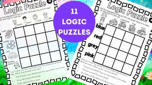 No-Prep Spring Mazes and Logic Puzzles by Mme Leacher Teacher | TPT