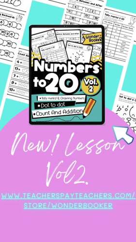 Writing Numbers to 20, Tally Marks, Counting Numbers, Ordering Numbers ...