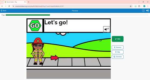 Firefighter Hide and Seek Interactive Language Activity | TPT