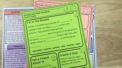 Group Identity Symbols and Traditions | Year 4 HASS Australian ...