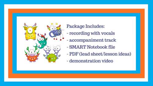 Halloween Song & Activity | Goblin Song | mp3s, PDF, SMART, Video