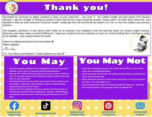 "I Have, Who Has?" - Professionalism/Employability Skills Game for High ...