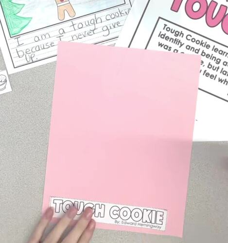 Tough Cookie Interactive Read Aloud Activities | Sequencing Craft | RETELL