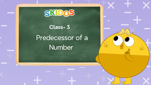 Free Math Lesson | Predecessor of a Number | SKIDOS by SKIDOS Learning