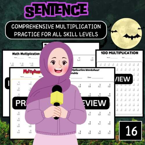 Comprehensive Multiplication Worksheets: Practice for All Skill Levels