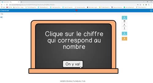 Les Chiffres (Numéros 30-40) Boom Cards Distance Learning | TPT