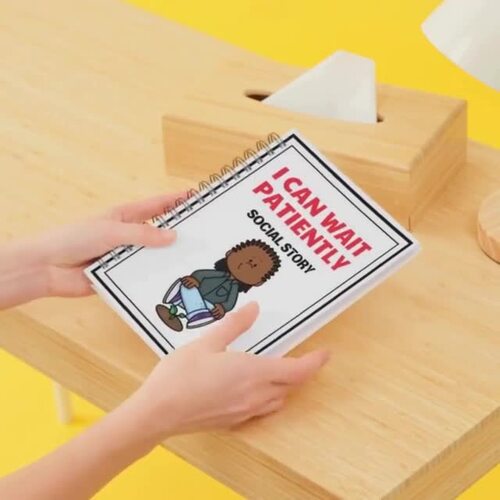 Waiting Patiently Social Story: Poster Self-Reflection Sheet Patience ...