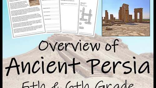 Ancient Persia Overview Close Reading Activity | 5th Grade & 6th Grade