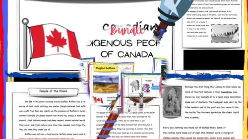 Ultimate Canadian Social Studies Indigenous History NO Prep Bundle