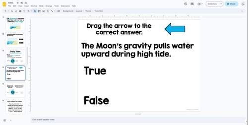 Tides - High and Low Tide - Spring and Neap Tide - Interactive Lesson