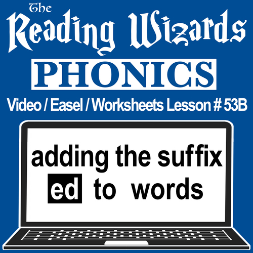 Phonics Adding Suffix ED to Words- Video Worksheets Vimeo - Reading ...