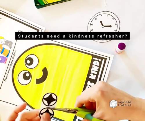 Kindness Activity Writing Craft Bulletin Board - SEL Activities | TPT