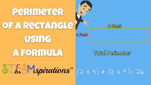 How do You Find the Perimeter of a Rectangle Using a Formula? | # ...