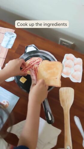 Restaurant Dramatic Play Kitchen Pretend Visual Recipe Sequencing ...