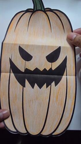 Folding Surprise Pumpkin Craft – Halloween Printable Activity (10 Designs)