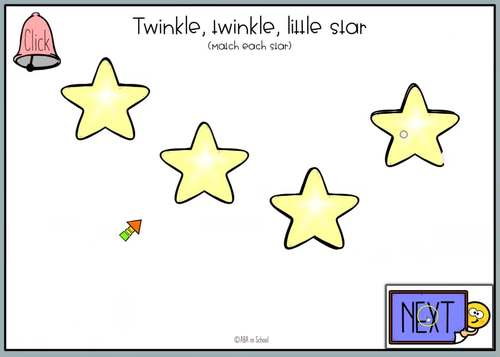 Adaptive Book Twinkle Little Star Nursery Rhymes Preschool Activity