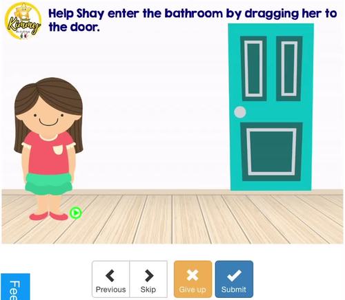 Bathroom Following Commands (with audio) | Fine Motor Skills by Teacher ...