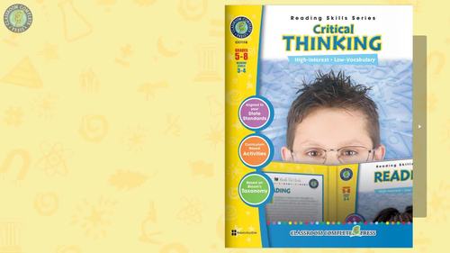 Critical Thinking Gr. 5-8 by Classroom Complete Press | TPT