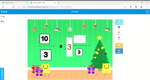 Convert Mixed Numbers to Improper Fractions BOOM CARDS by Language Forum