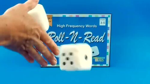 HFW Sight Word Practice Roll and Read Dice Games Grade 1 Full Year!