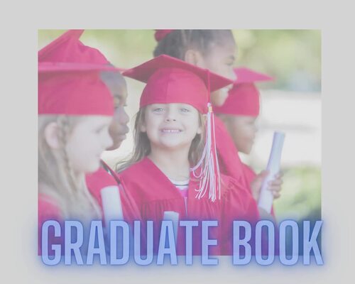 Pre-K Graduate Book Printable | Printable keepsake pages | Graduation ...