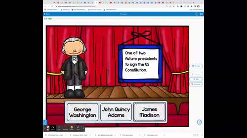 Presidents of the United States BOOM Cards by Little Library of Learning