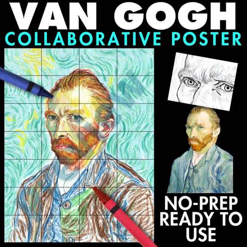 Vincent van Gogh Collaboration Poster Activity Self Portrait Art ...