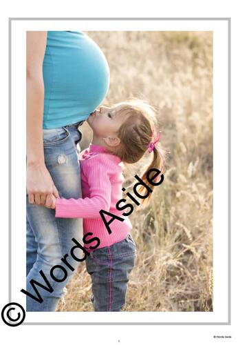 AAC Reading Writing Task Cards Autism Sped by Words Aside | TPT