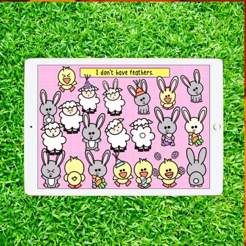 Easter reading comprehension Boom cards by LOL - Life of Learning