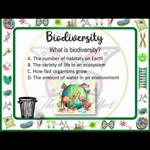 Biodiversity Crumple & Shoot Science Game ~ Trashketball Science Review ...