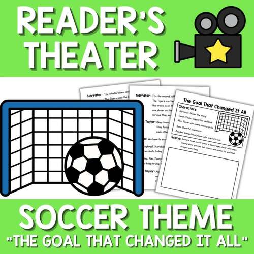 Soccer Readers Theater Activity | Fun Sports Themed Skit | Oral Reading ...