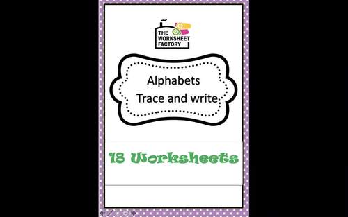 ABC Tracing Worksheets | A-Z Alphabet Tracing | Handwriting Without Tears
